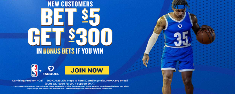 Bet $5 Get $300 with FanDuel - Easy Steps Inside
